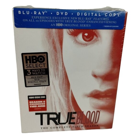 HBO | Media | True Blood Complete 5th Season Hbo Original Bluray Dvd ...
